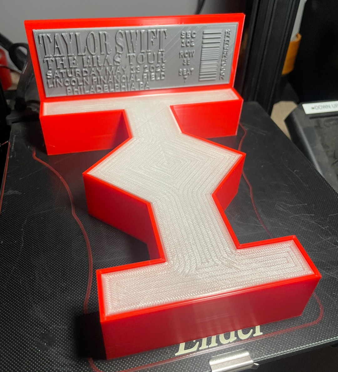 Small Taylor Swift Eras Tour Stage 3D Printed Display With Custom ...