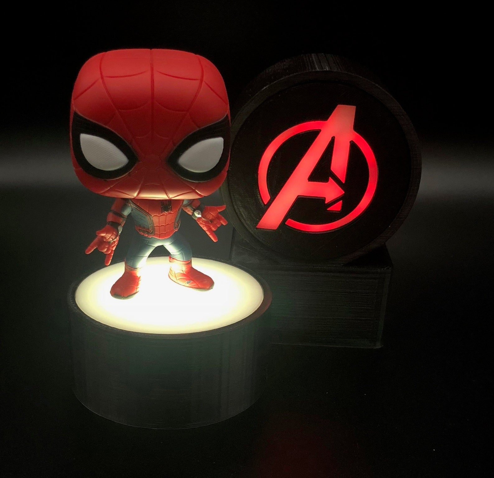 Funko Pop LED Display Stand Custom 3D Print funko Pop Not - Etsy