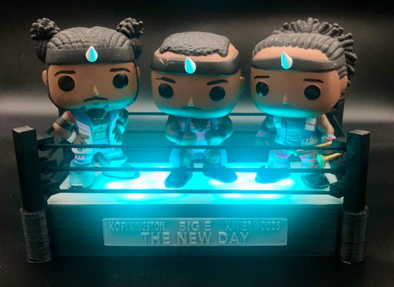 Funko Pop WWE AEW Wrestling Trio Ring Custom Made 3D Print - Etsy