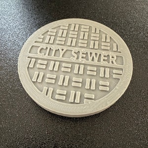 Sewer Cover Teenage Mutant Ninja Turtle Funko Pop Custom 3D Print ...
