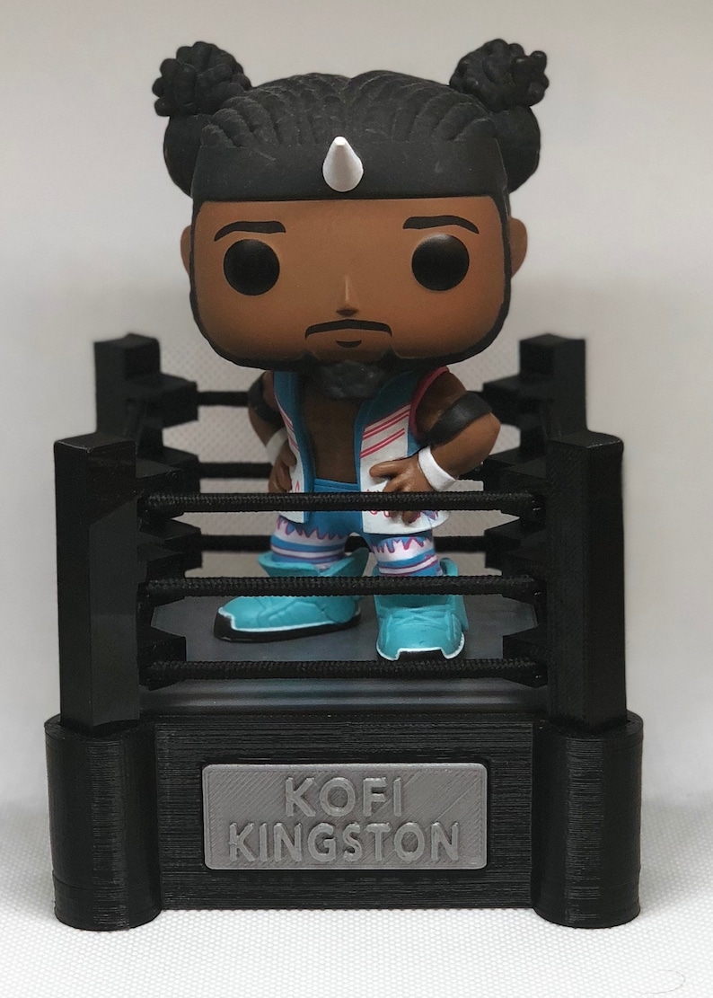 Funko Pop WWE AEW NJPW Wrestling Ring Display Stand Custom - Etsy UK
