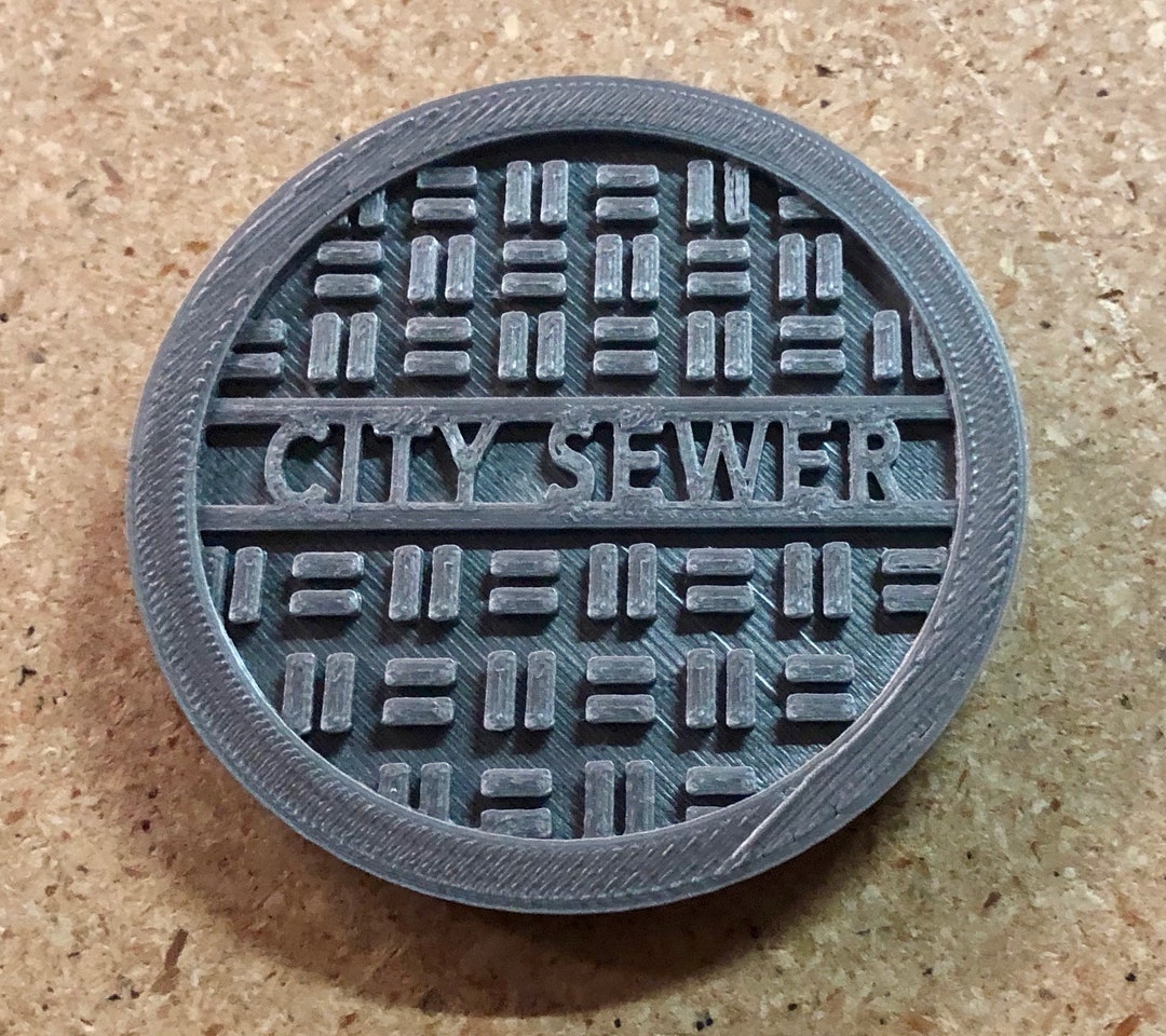 Sewer Cover Teenage Mutant Ninja Turtle Funko Pop Custom 3D Print ...