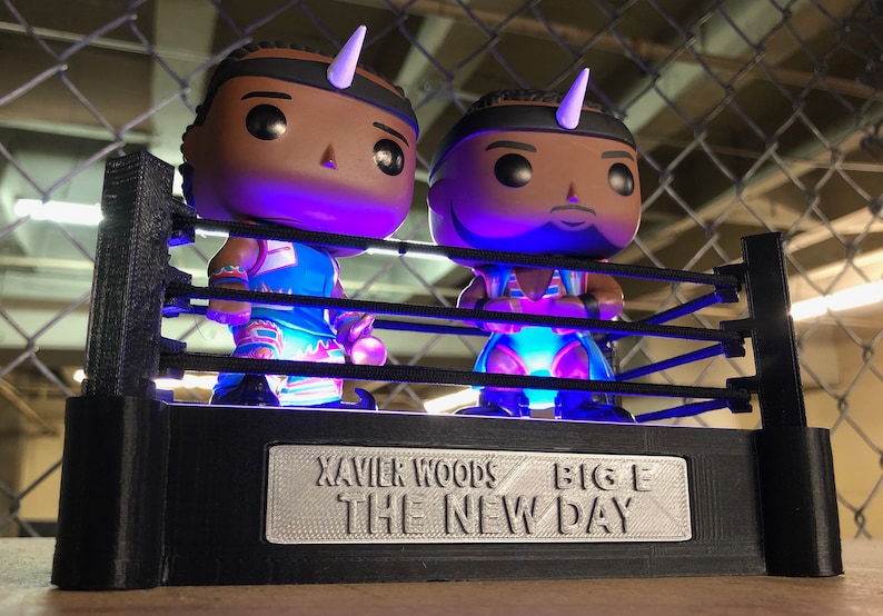 Funko Pop WWE AEW NJPW Wrestling Tag Team Ring Custom Made 3D - Etsy