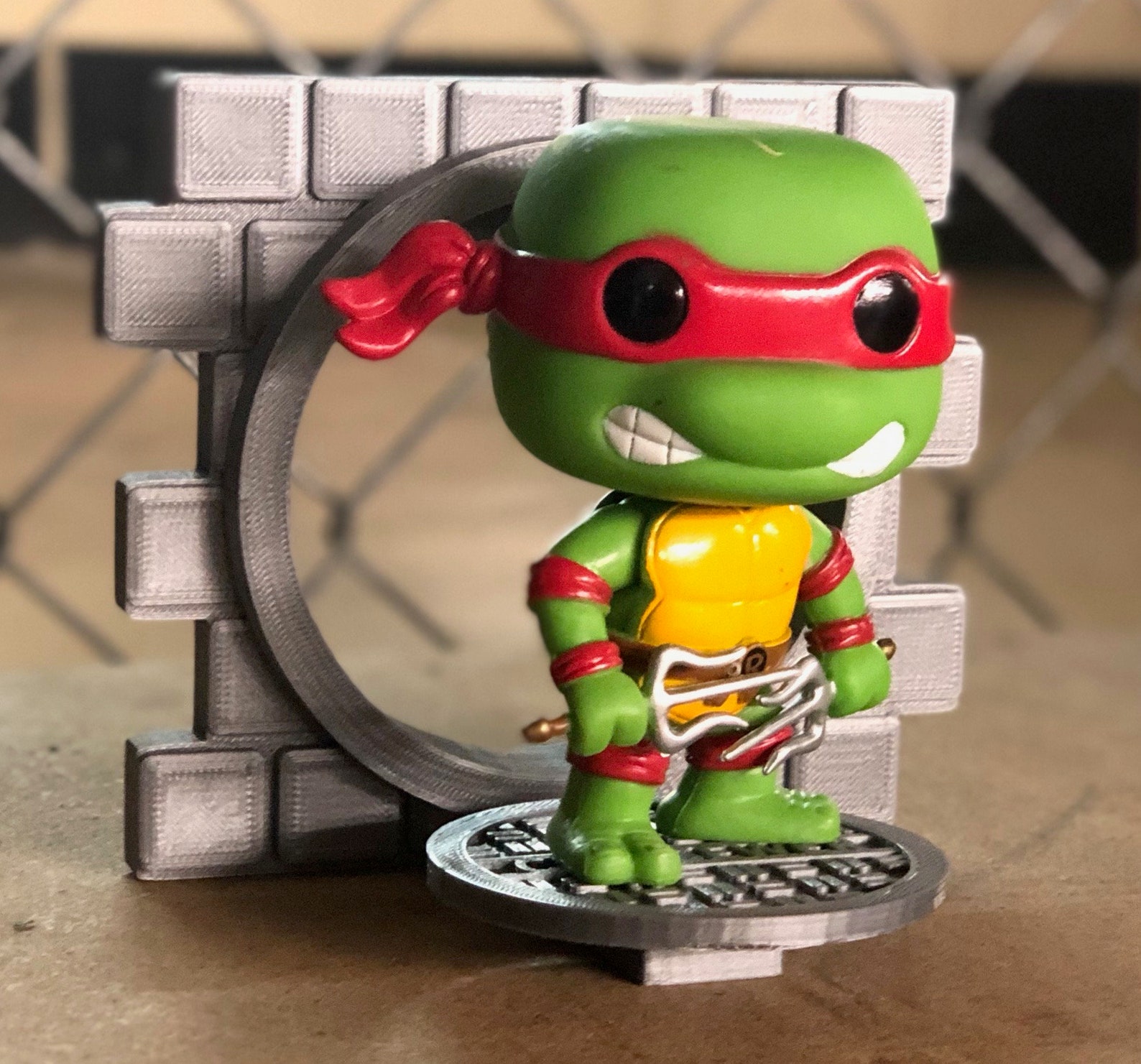 Teenage Mutant Ninja Turtle Funko Pop Custom 3D Print Display - Etsy Israel