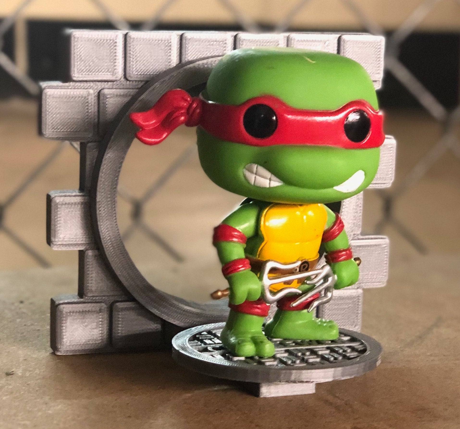 Teenage Mutant Ninja Turtle Funko Pop Custom 3D Print Display - Etsy Israel