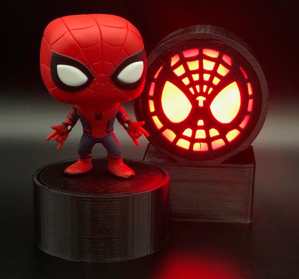 Funko Pop LED Display Stand Custom 3D Print Funko Pop Not | Etsy