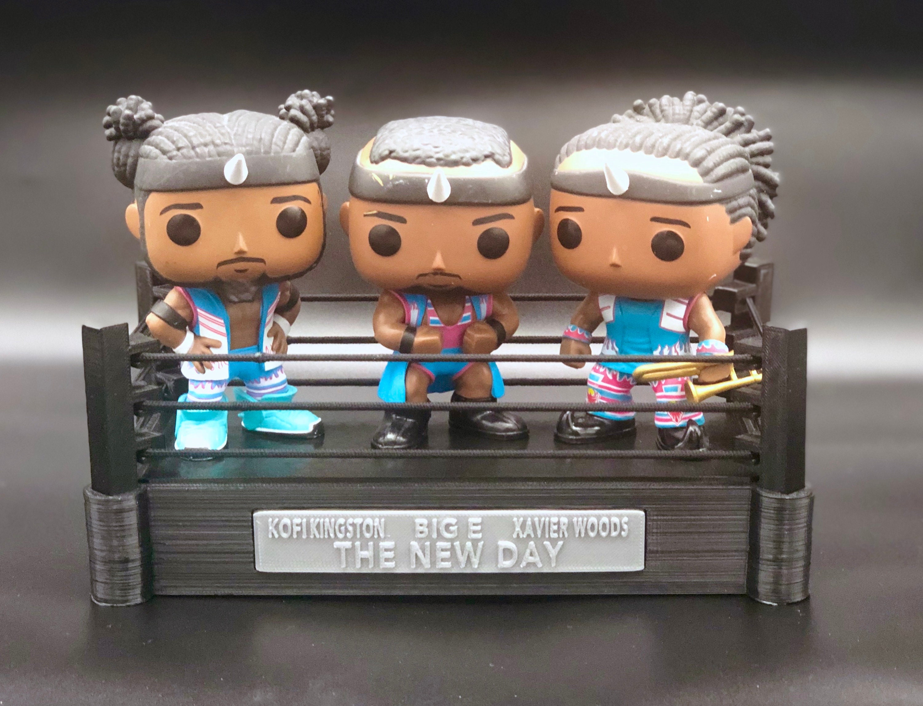 Funko Pop WWE AEW Wrestling Trio Ring Custom Made 3D Print - Etsy
