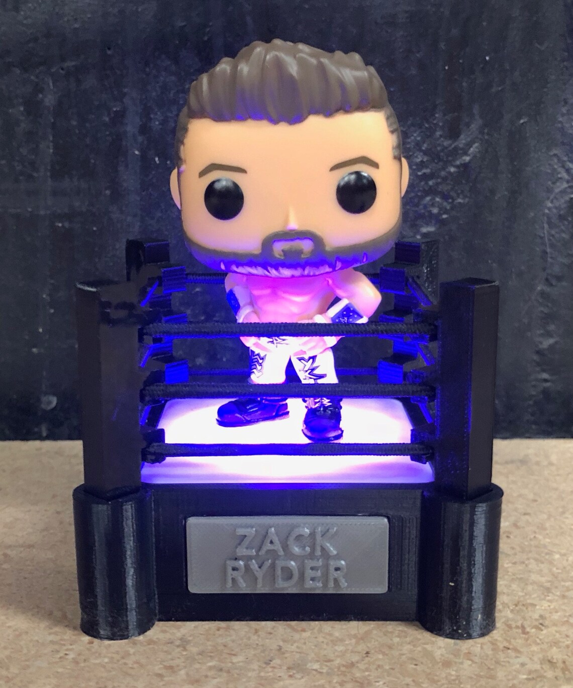 Funko Pop WWE AEW NJPW Wrestling Ring Display Stand Custom | Etsy