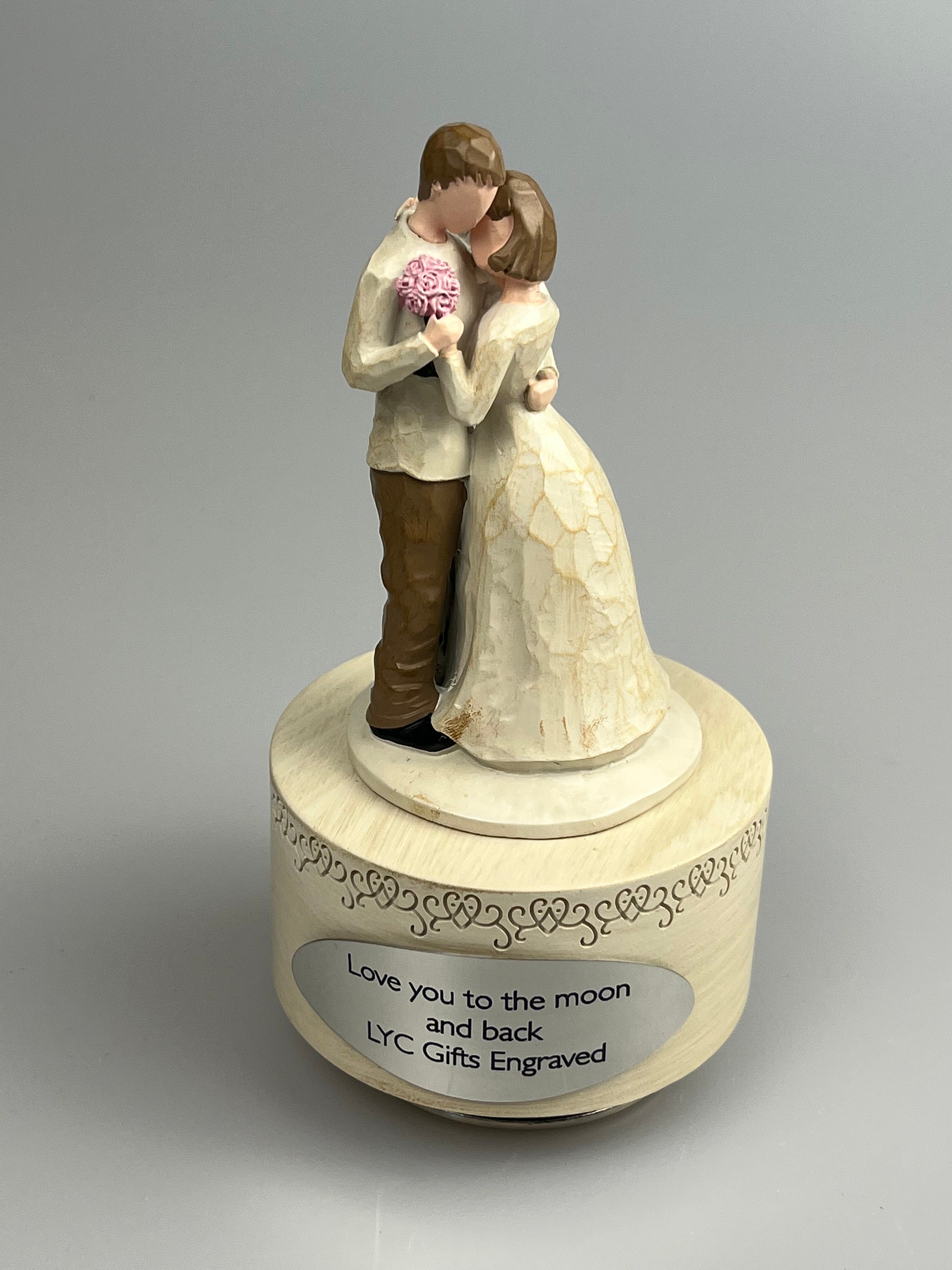 No Extra Duty, Personalized Handmade Music Box, Customized Couple Music ...