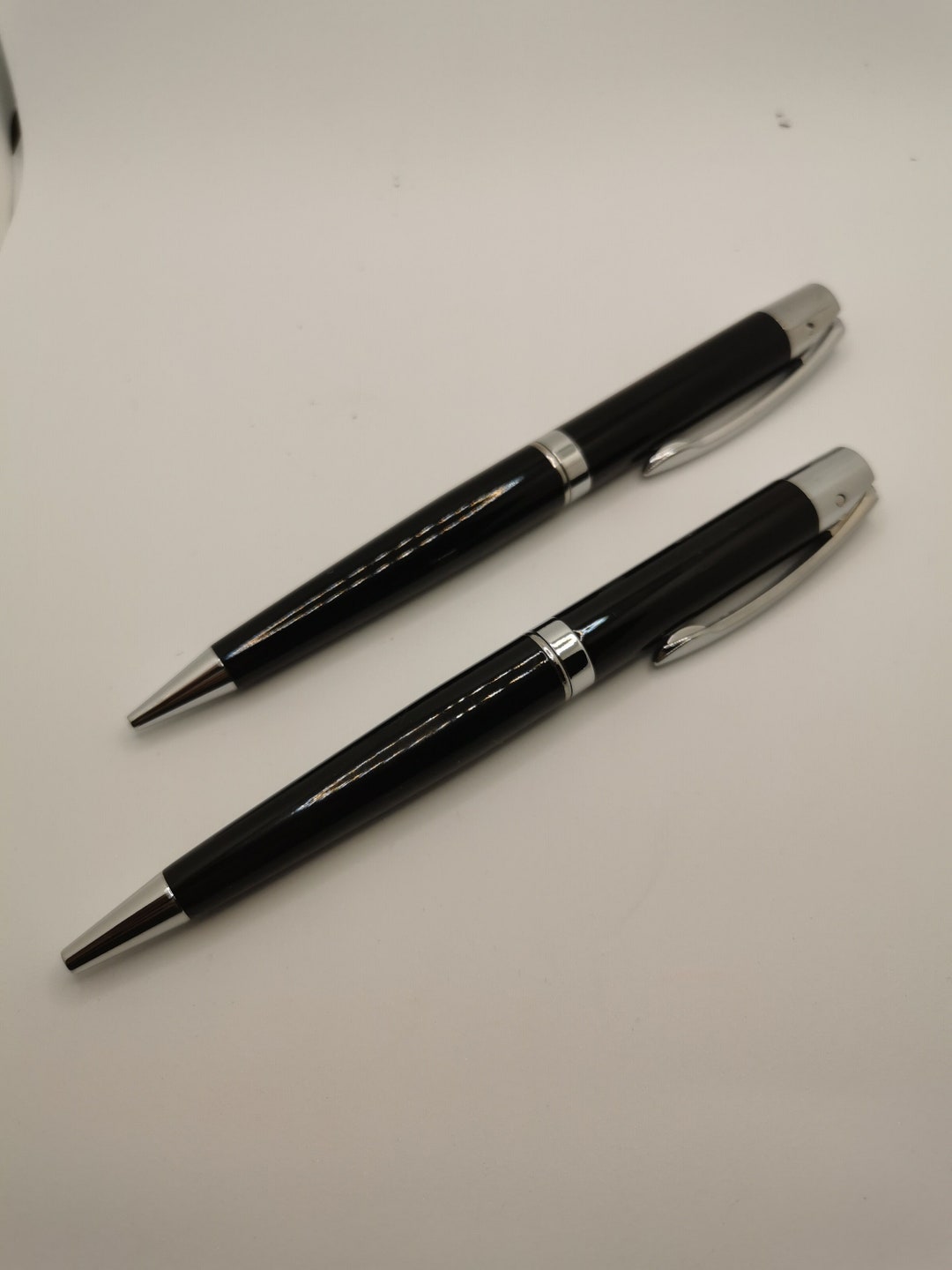 Engraved Pen, Free Custom Engraved Pen Set, Black Pen&pencil ...