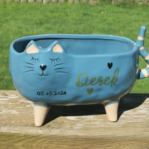 Cat Planter - Etsy