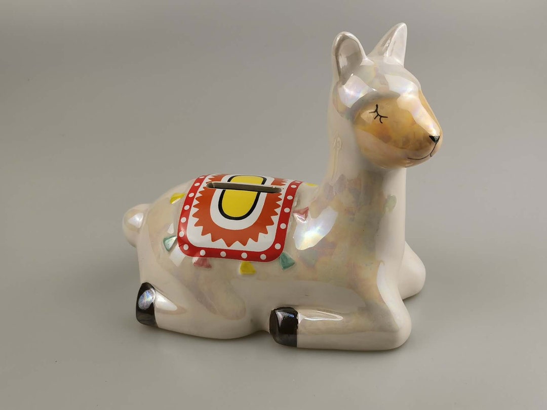 No Extra Duty, Lama Money Bank, Lama Coin Bank, Ceramic Piggy Bank ...