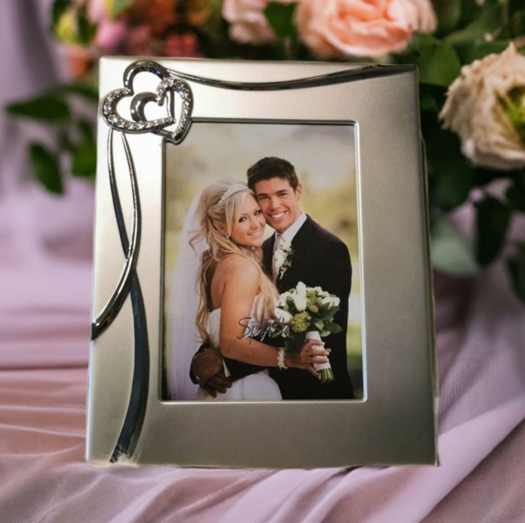 Engraved Frame, Personalized Wedding Frame, Customized Couple Frame ...