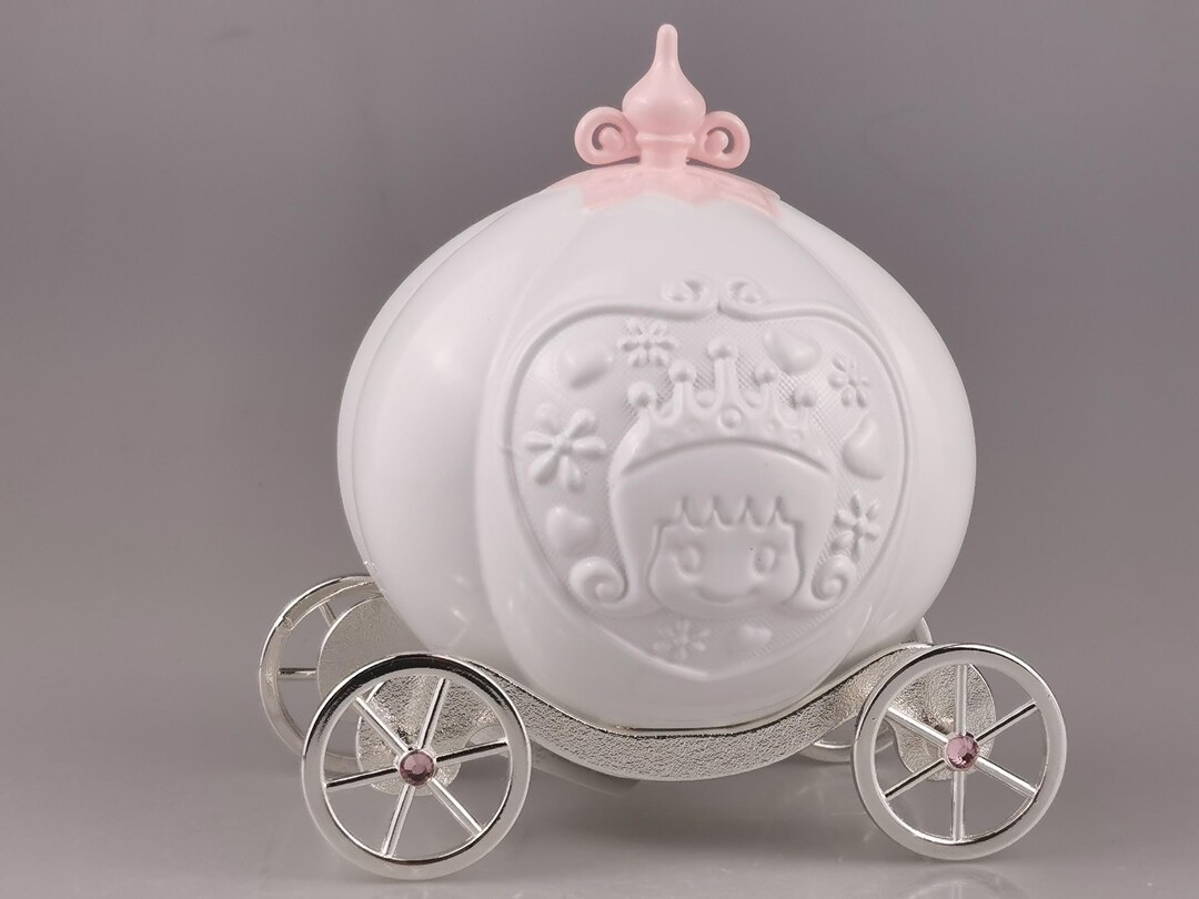 Customized Engravable Money Bank, Pumpkin Carriage Money Bank, Boy ...