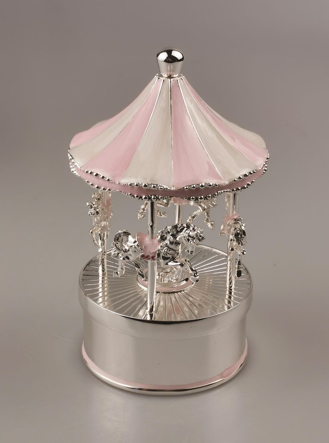No Extra Duty, Custom Music Box, Pink Carousel Music Box,personalized ...