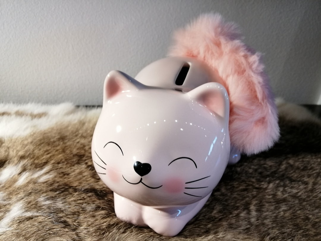 No Extra Duty, Customized Cat Money Bank, Engraved Piggy Bank ...