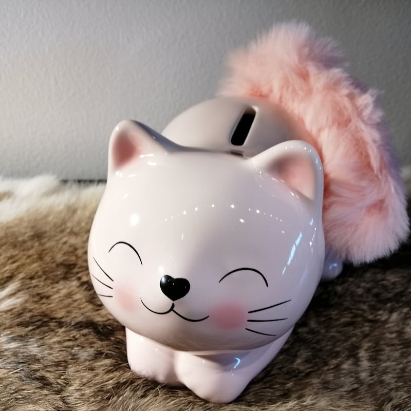 Cat Piggy Bank - Etsy