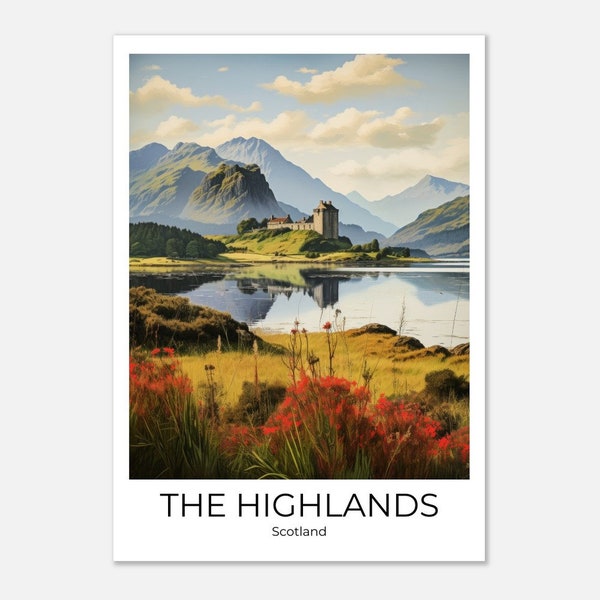 Scotland Poster - Etsy
