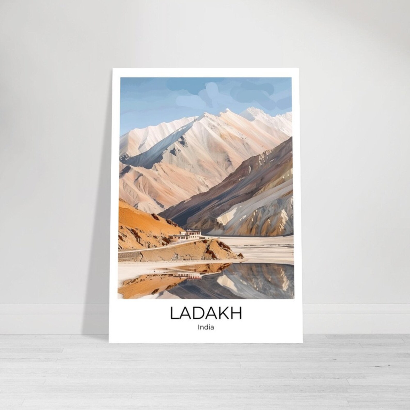 LADAKH Travel Poster Ladakh Travel Print Ladakh Poster Wall Art Ladakh ...