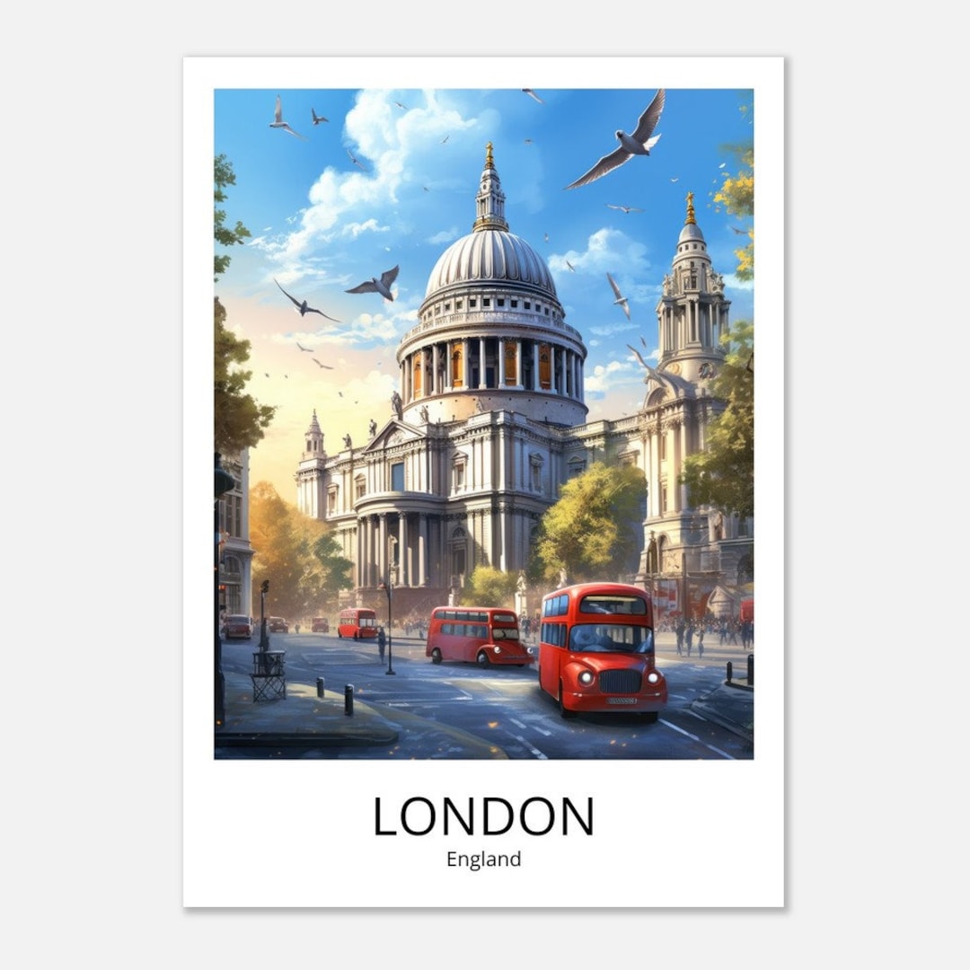 LONDON Wall Art Print, London Art Poster, London City Art Print, London ...
