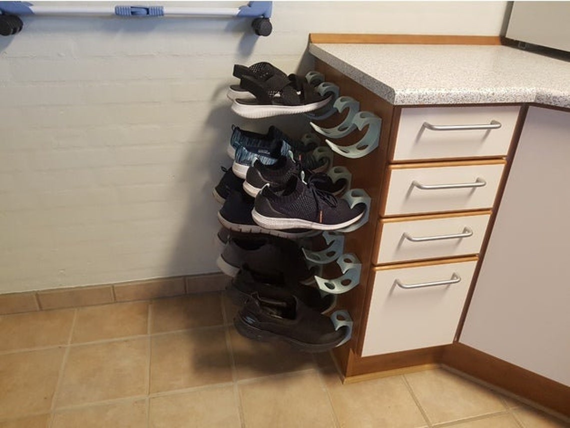 Wall Mount Shoe holder | Etsy