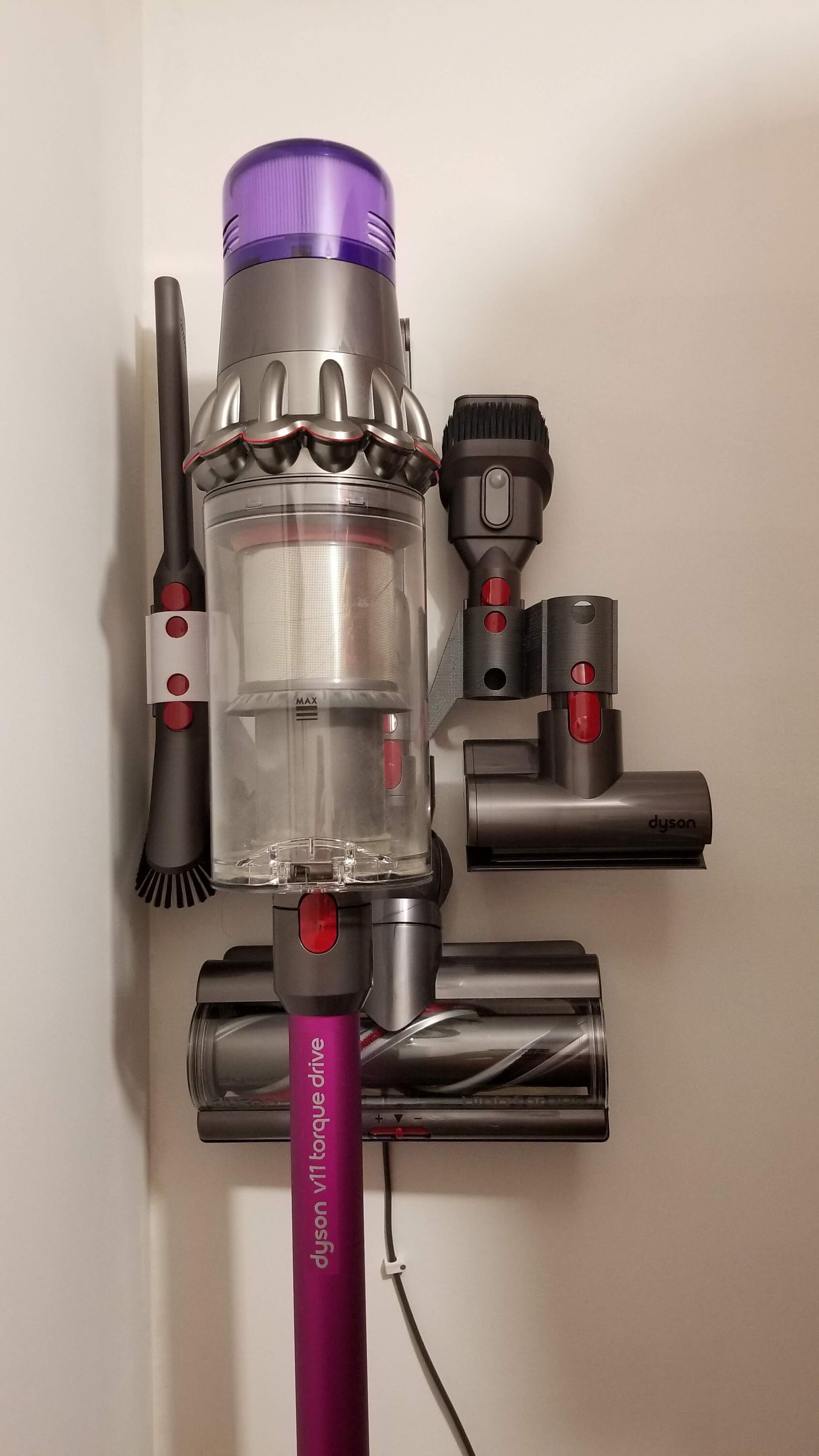 Dyson Accessory Mount Holder for V10 / V8 / V7 - Store All 5 ...