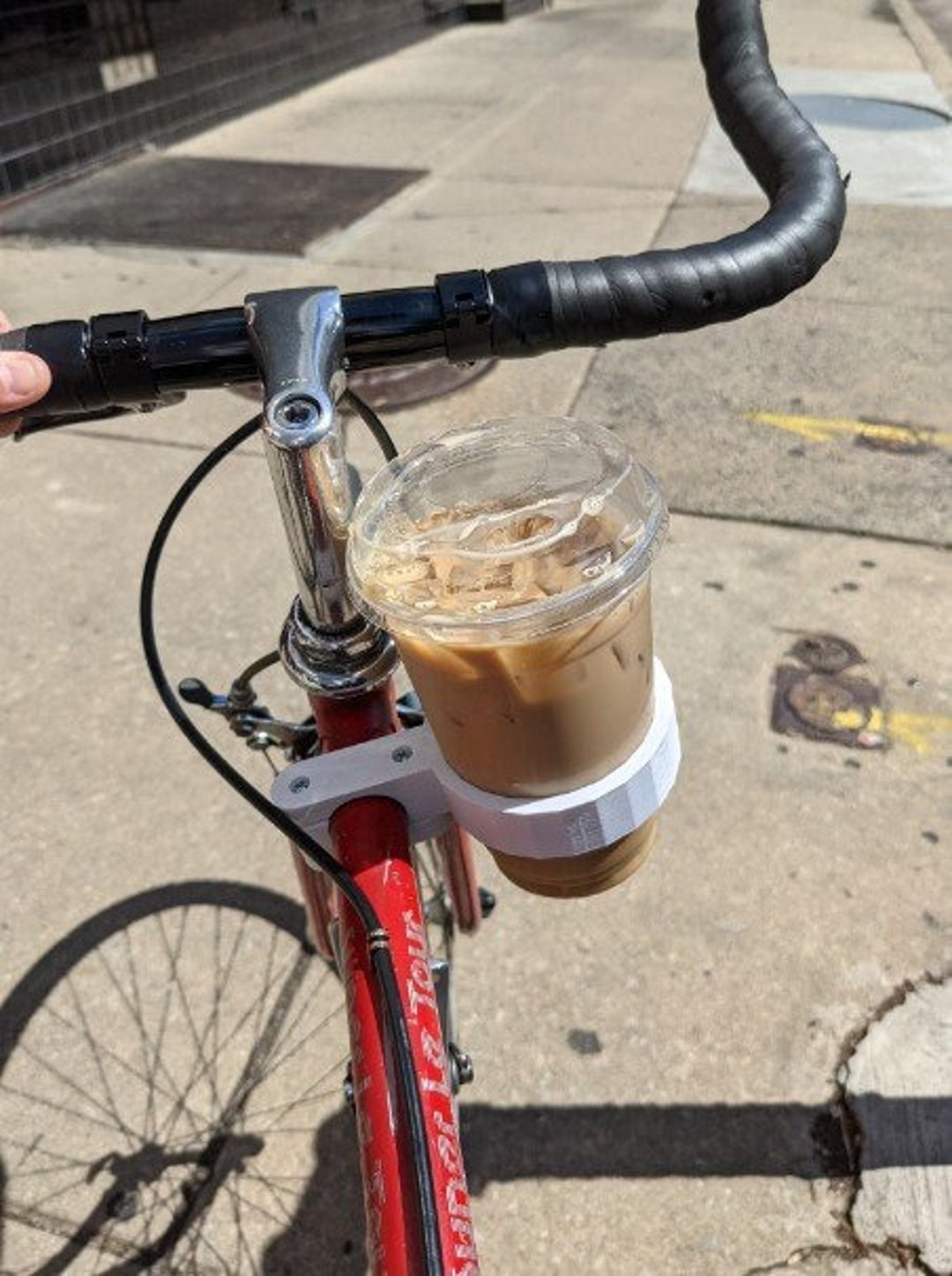 Bike Beverage Holder for On-the-go Coffee and Drinks - Etsy