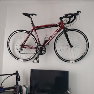 Stylish Wall Hanging Bicycle Mount - Space-saving Bike Storage and ...