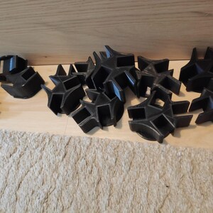 DIY Honeycomb Shoe Rack Connector Set Customizable Shelf for up to 16 ...