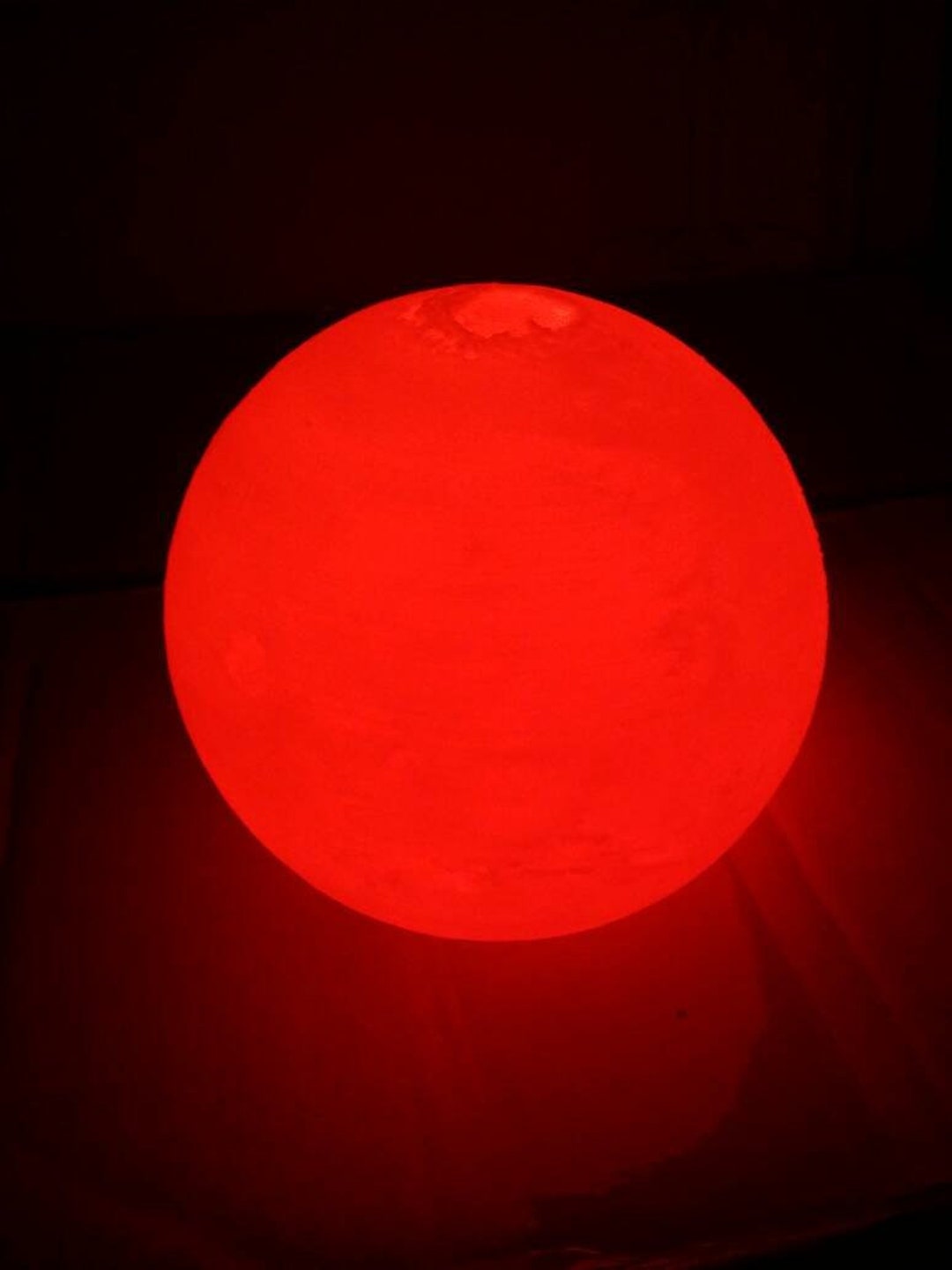 Mars Planet Night Lamp - Etsy