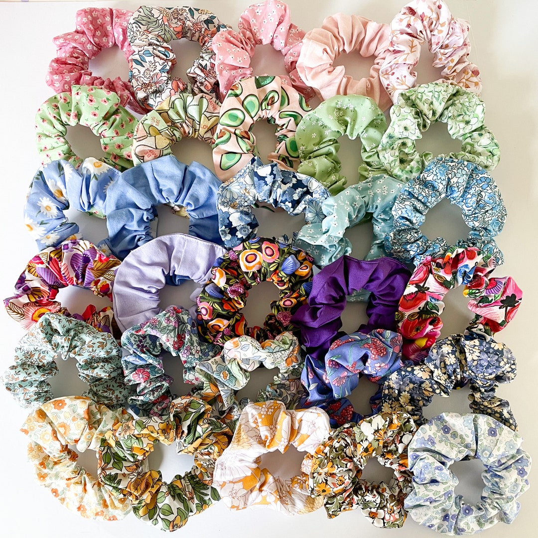 Pick Your Own Scrunchies PYO Scrunchies Cotton Scrunchies Plain ...