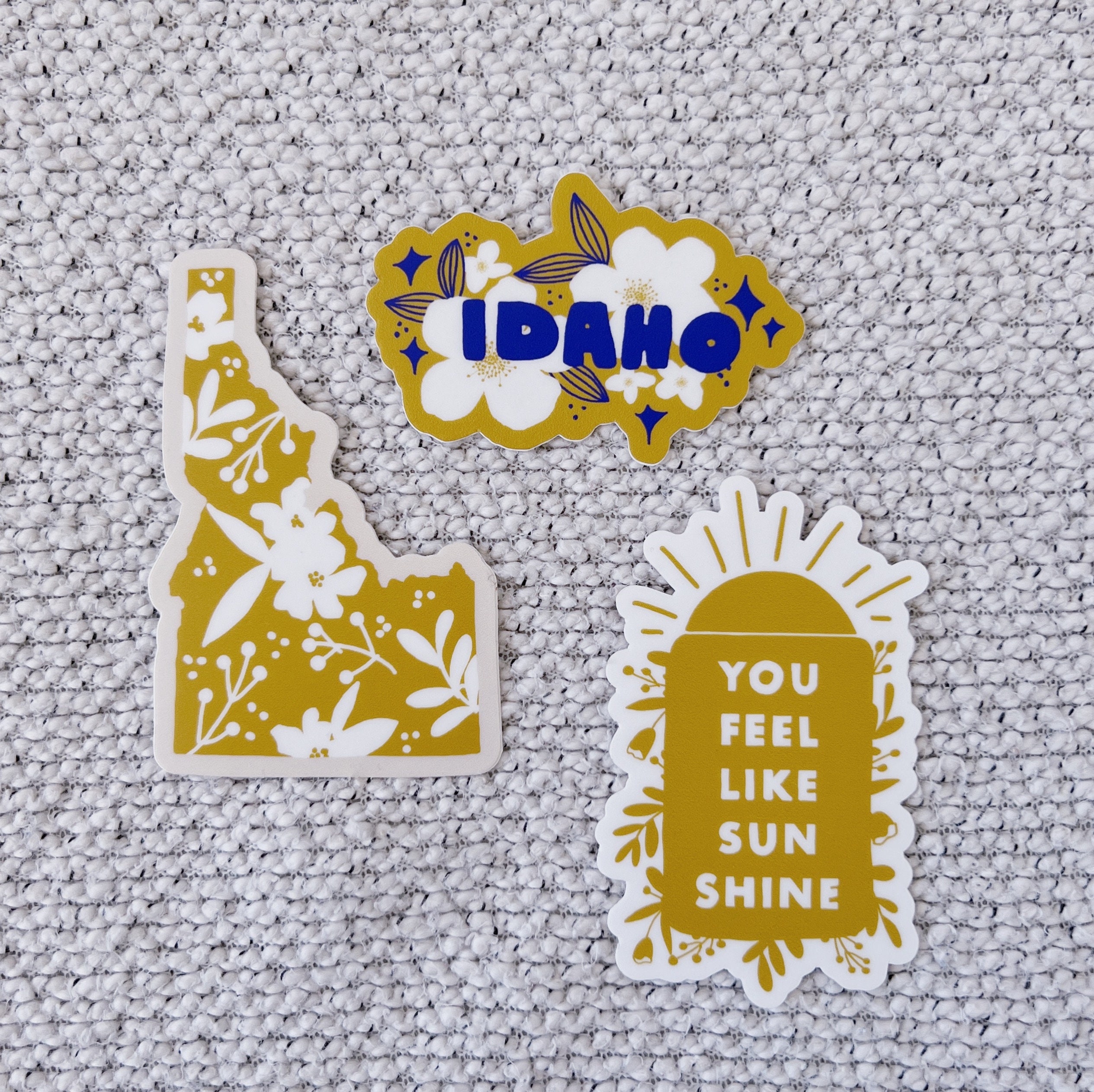 Idaho Syringa State Outline Sticker - Etsy