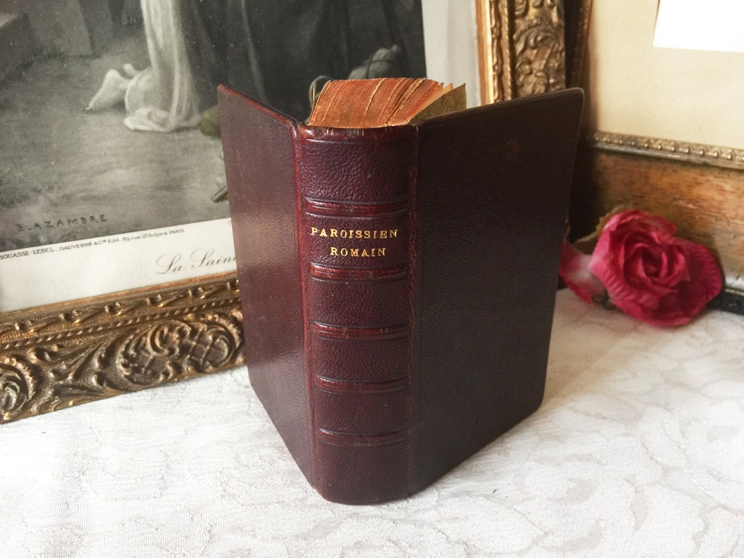 Vintage French Missal 1901, Catholic Mass Book, Old Religious Book ...