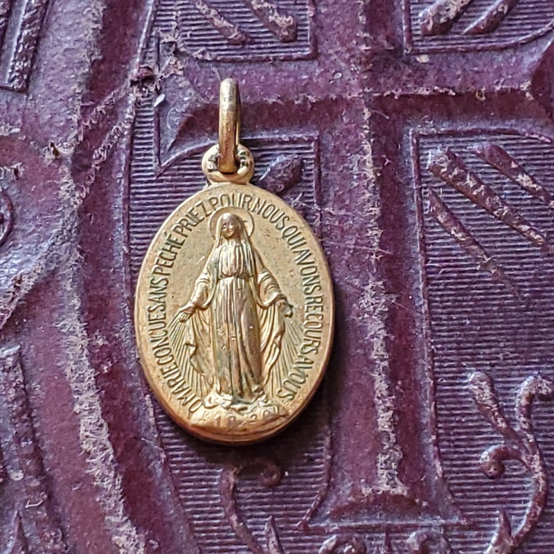 Virgin Mary 1830 - Etsy