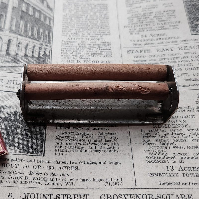 Antique Cigarette Machine - Etsy