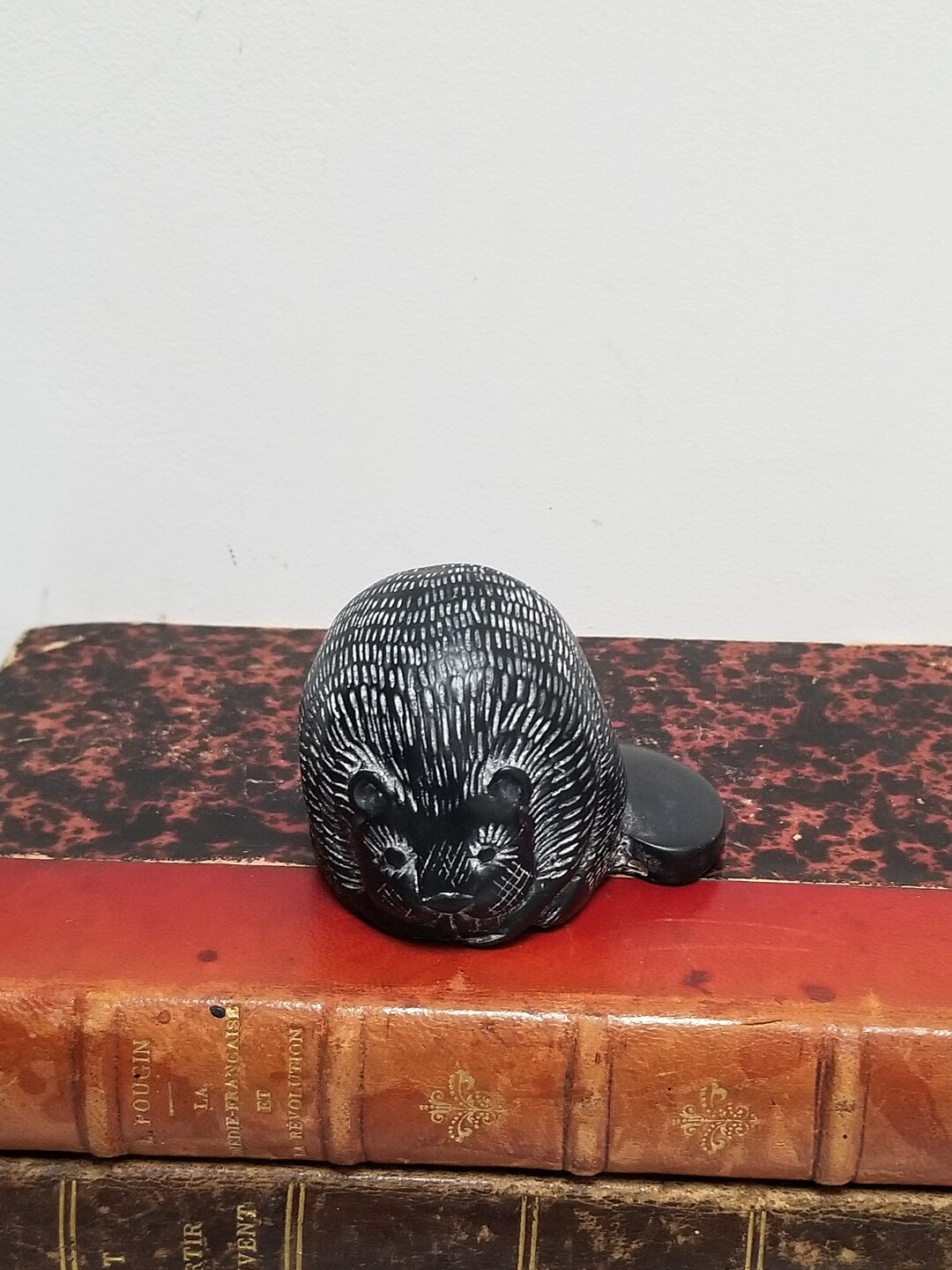 Vintage Pearlite Stonecraft Beaver Figure. Hand Made in Canada. Small ...