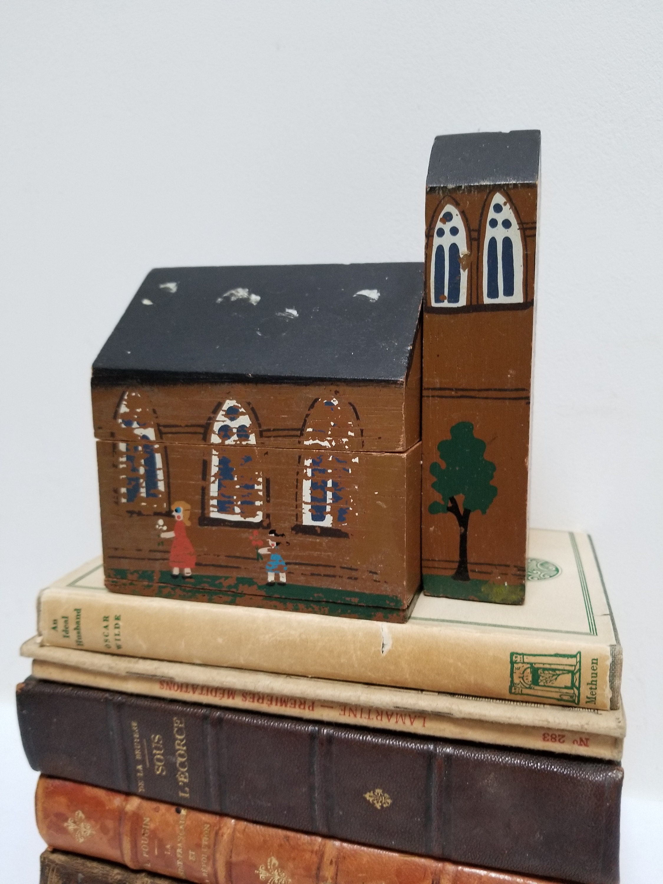 Vintage Handmade Church Money Box. Wedding Savings Box. | Etsy