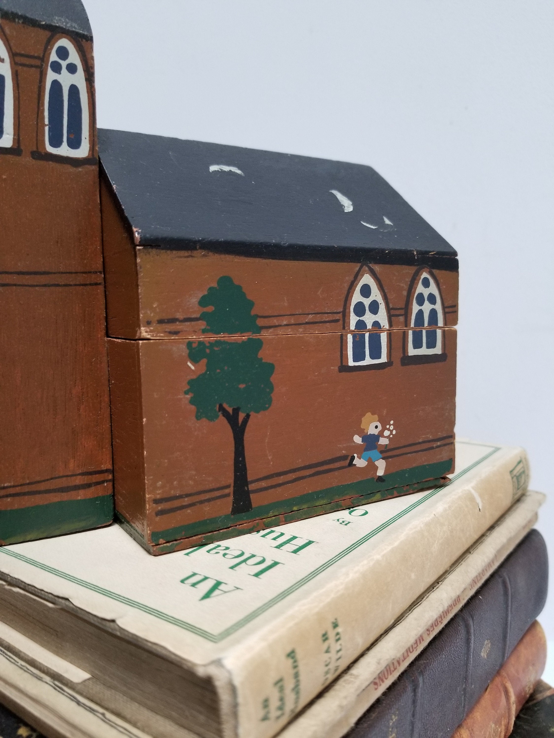 Vintage Handmade Church Money Box. Wedding Savings Box. | Etsy