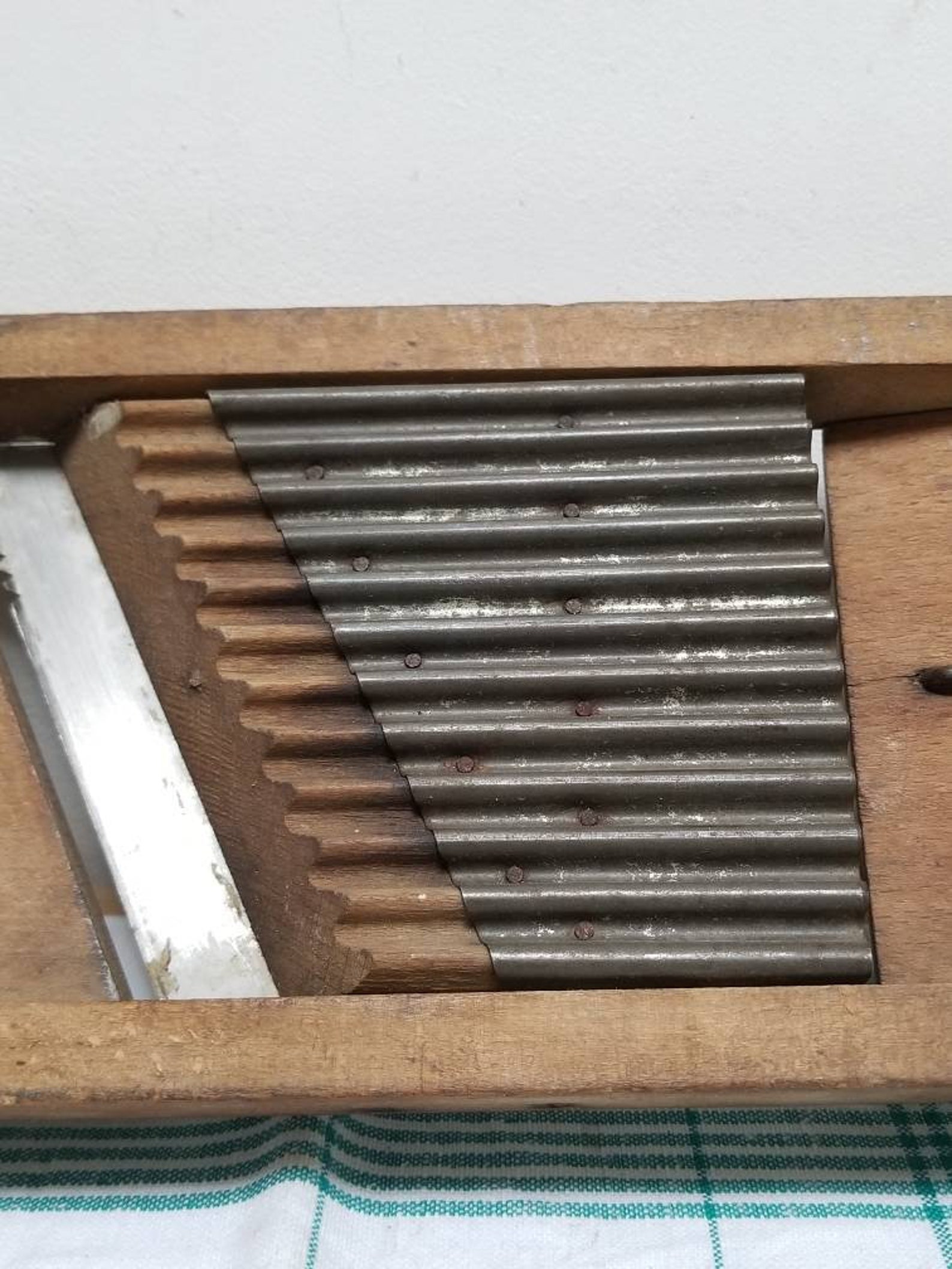 Vintage French Antique Kitchen Wood Mandolin Vegetable Slicer | Etsy