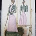 Set of Vintage French Picture Cards. Historical Fashion Picture Cards ...