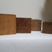 Set of 4 French Wooden Kitchen Boxes Canisters Storage Jars - Etsy