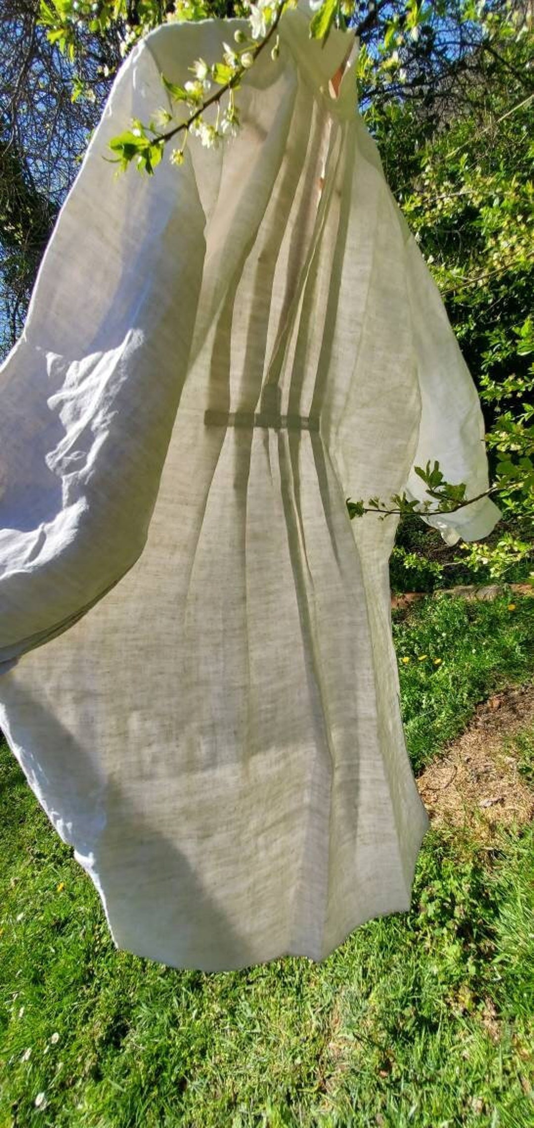 Antique French Man's Chanvre Linen Shirt Tunic 1800s. Period Drama ...