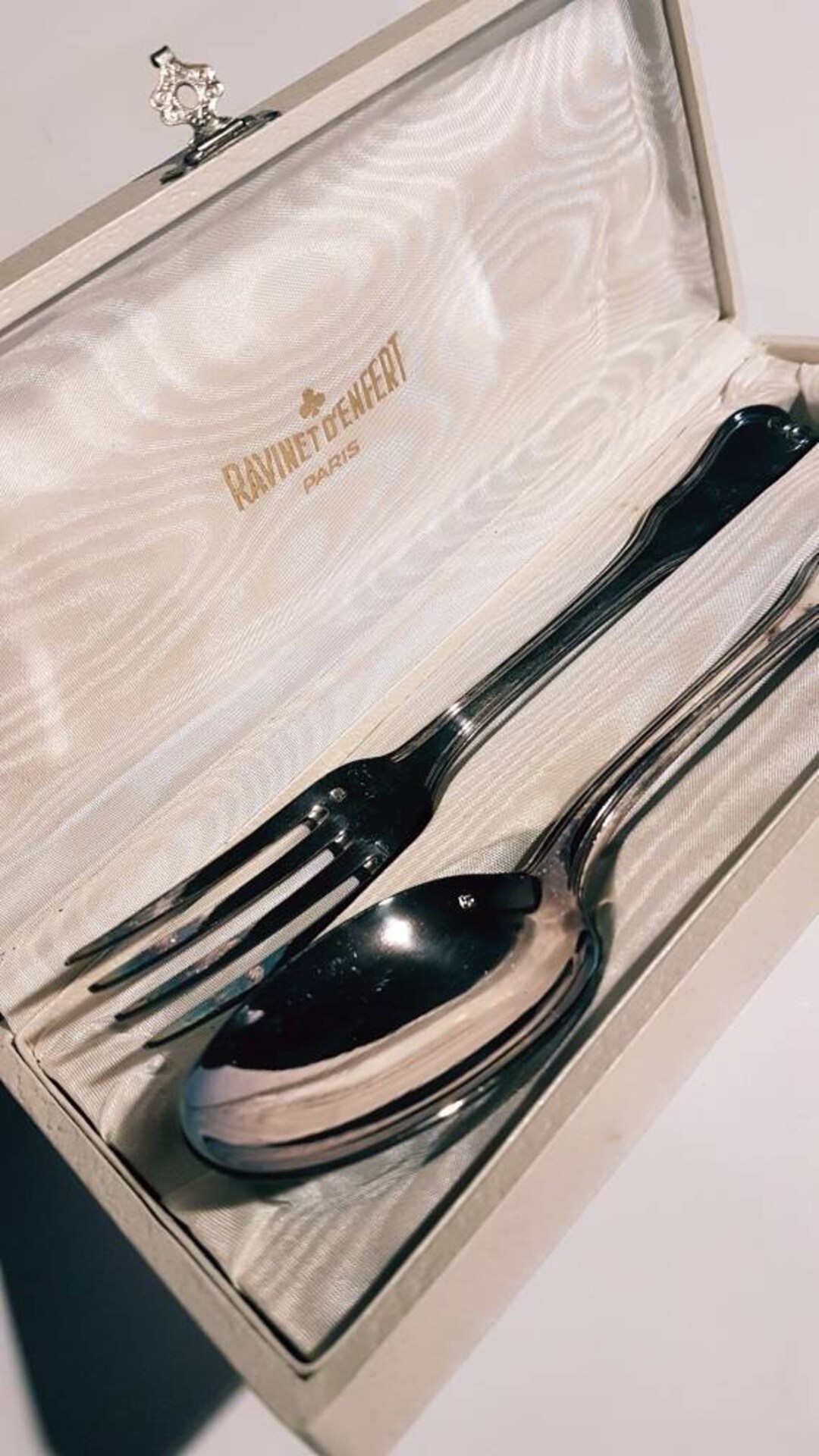 Vintage French Silver Plated Serving Set by Ravinet D'enfert - Etsy