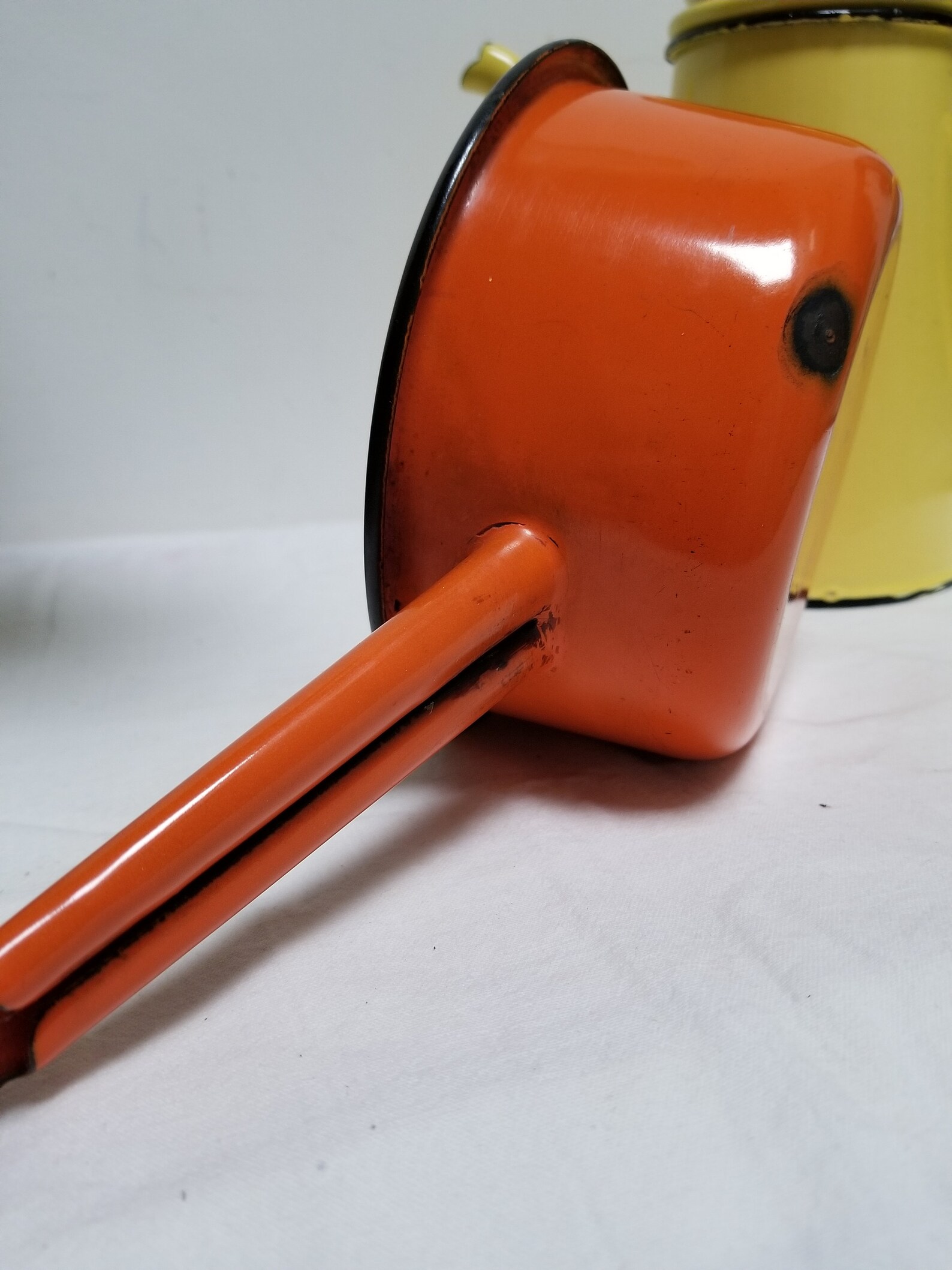 1940s French Enamel Yellow Coffee Maker. French Vintage - Etsy