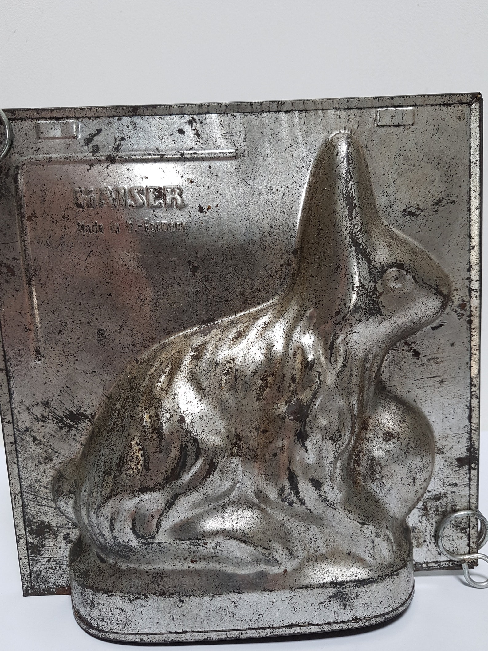Vintage German Kaiser Rabbit Chocolate Mould. Tin Rabbit - Etsy