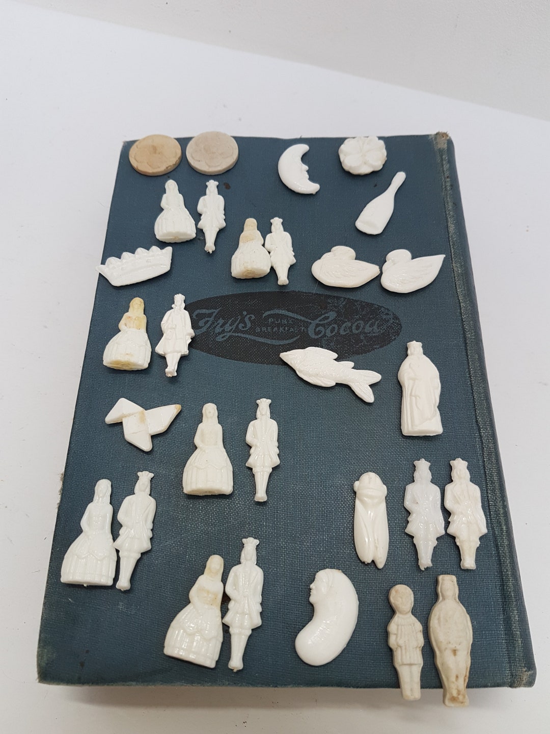 SOLD SEPARATELY Choose From 30 Pre War White Plastic French Feves ...