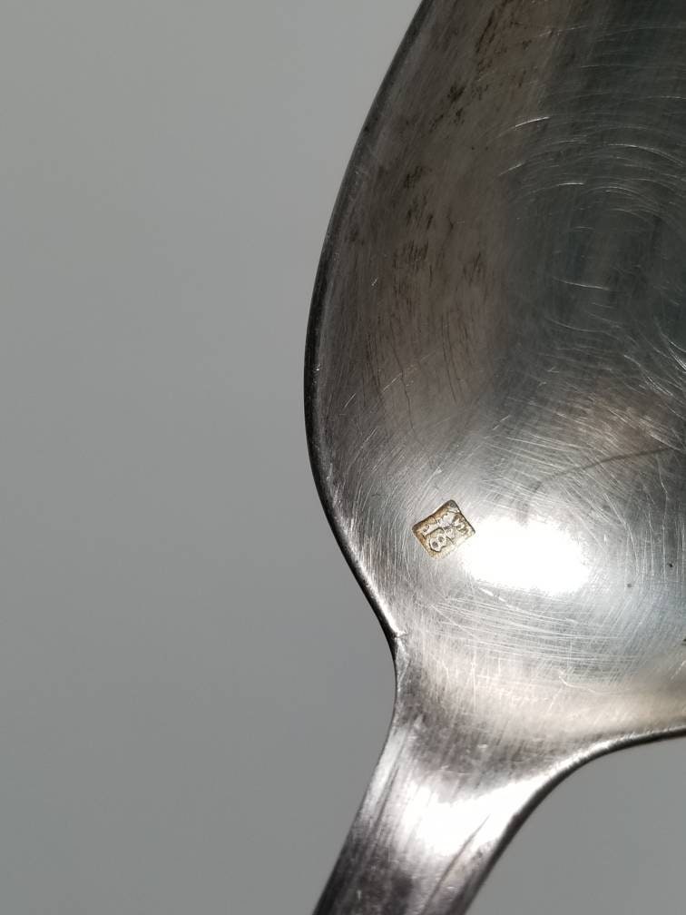 Vintage French 1950s Apollo Silver Plate Tea Spoons Flatware | Etsy