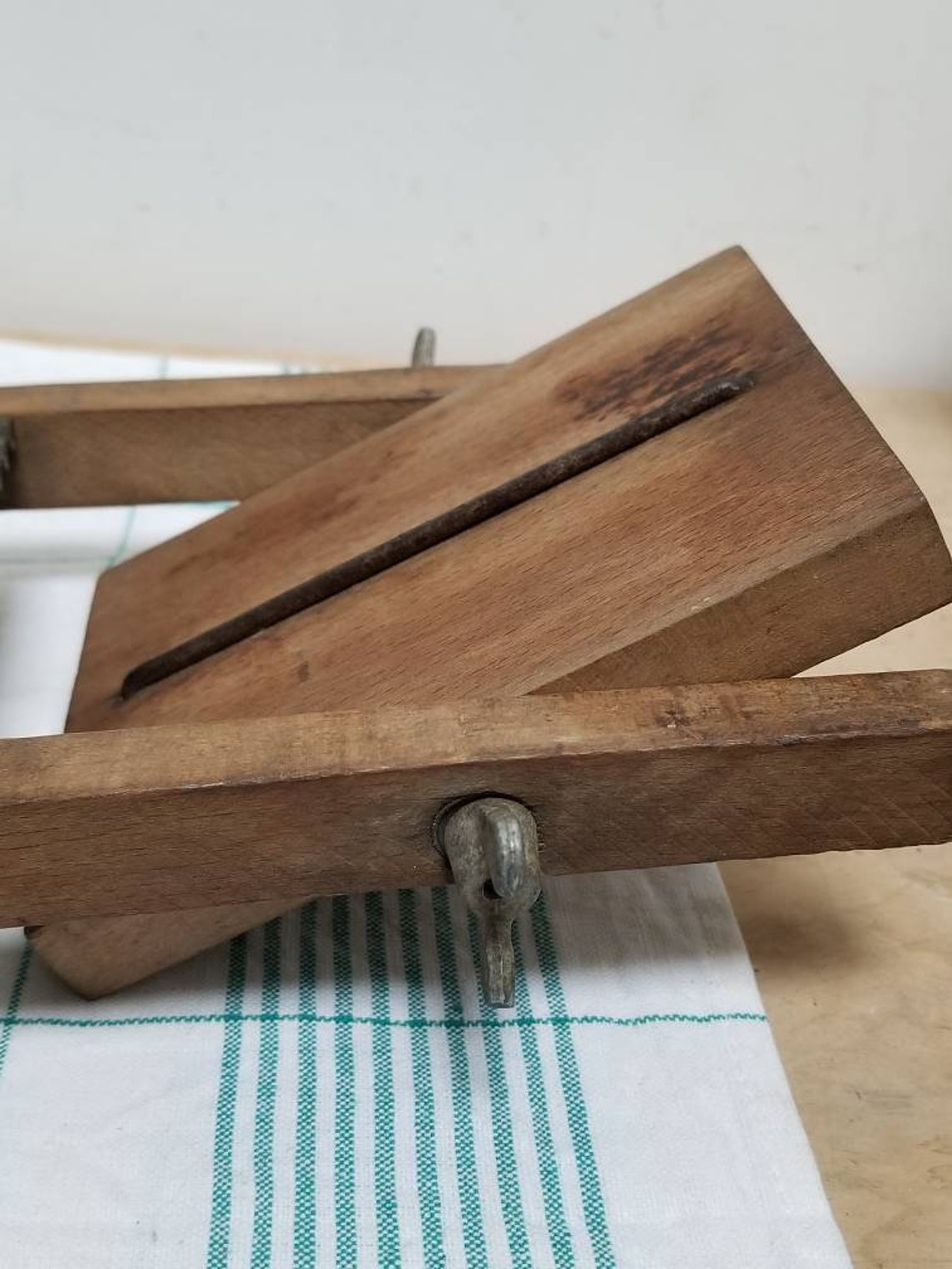 Vintage French Antique Kitchen Wood Mandolin Vegetable Slicer | Etsy