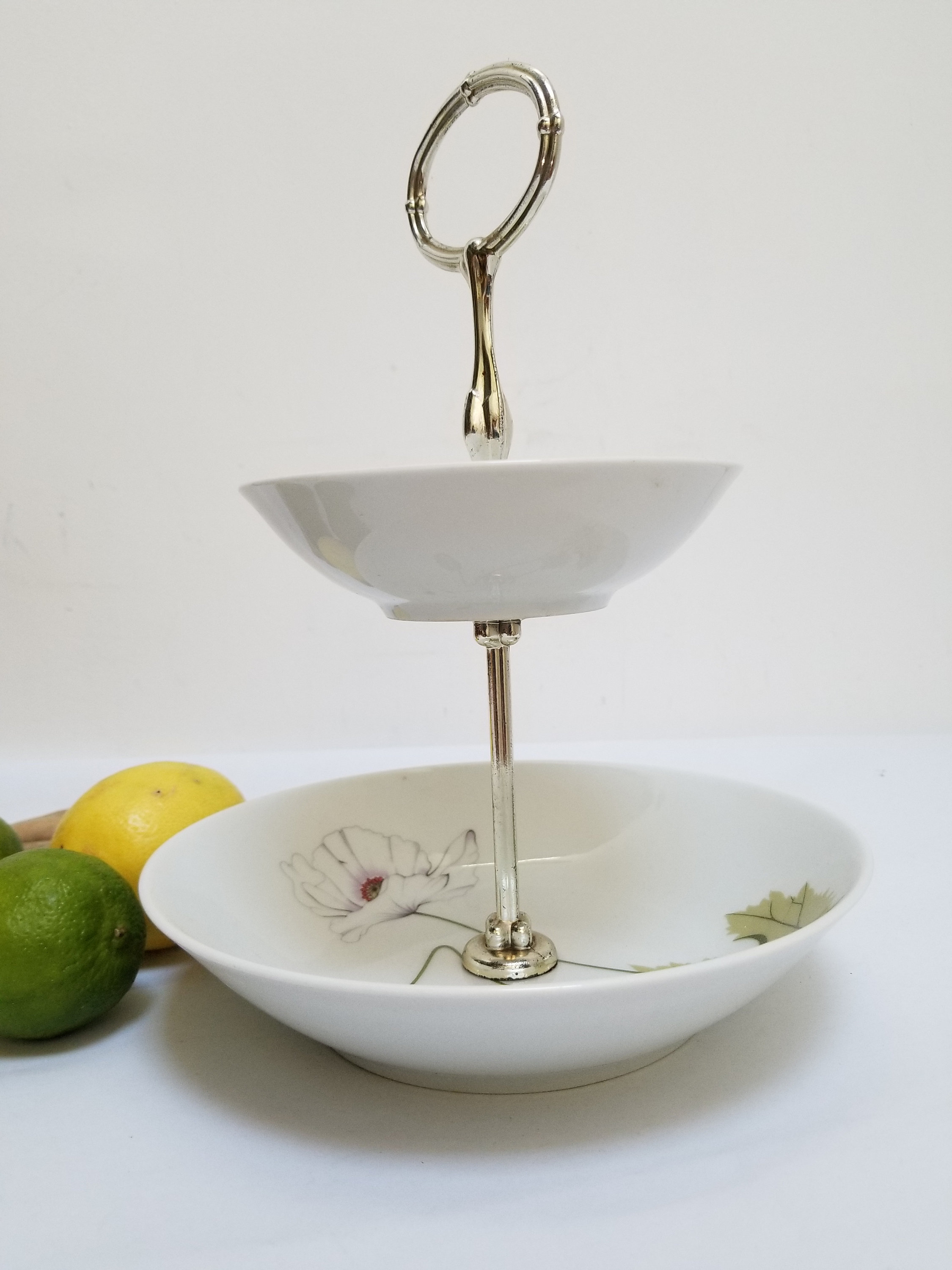 Home & Living Vintage German Porcelain Cake Stand by Scherzer with ...