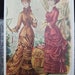 Set of Vintage French Picture Cards. Historical Fashion Picture Cards ...